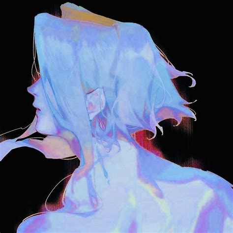 Pin Oleh ღ Di ପ Girl Pfpଓ ‧₊˚ Gambar Anime Seni Minimalis Sketsa
