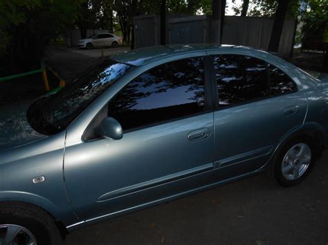 Съемная тонировка — Nissan Almera Classic B10 1 6 л 2007 года