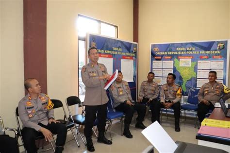 Tiga Pamen Mabes Polri Kunjungi Polres Pringsewu Cek Kesiapan