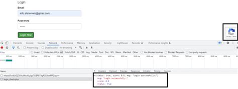 How To Add Google ReCAPTCHA V In Login Page With HTML And PHP Shinerweb