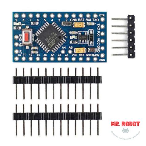 Arduino Pro Mini Atmega328 33v 8mhz Mr Robot
