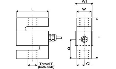 S Type Load Cell With Display DBBSM TR150