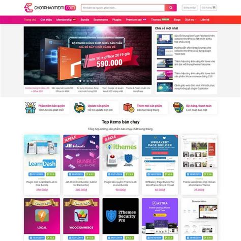 Theme Wordpress Flatsome Bán Code Phần Mềm Tùng Phát
