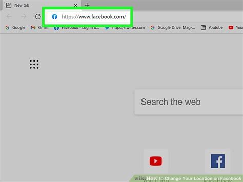How To Change Your Location On Facebook With Pictures WikiHow