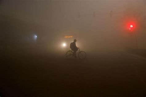 Dense Fog Disrupts Flights Trains In Indian Capital Delhi The