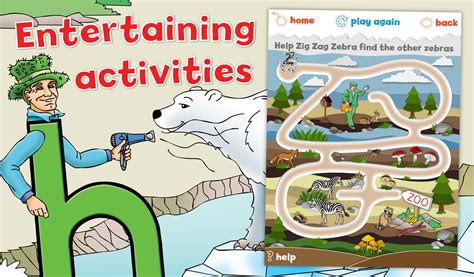 Letterland Stories Zig Zag Zebra Freetime Unlimited Edition Amazon
