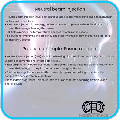 Neutral Beam Injection Enhance Plasma Optimize Confinement And Efficiency