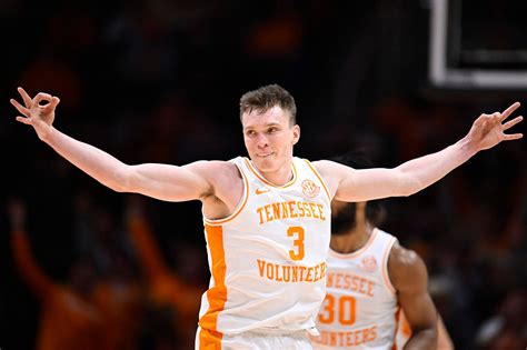 Tennessee Basketball Player Dalton Knecht 2024 Presidential Nikki Crissie