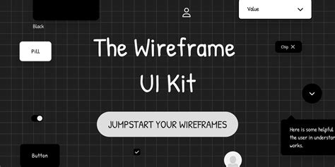 The Wireframe UI Kit Figma