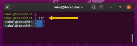 How To Install Zsh Z Shell On Ubuntu 20 04 Tecadmin Tecadmin