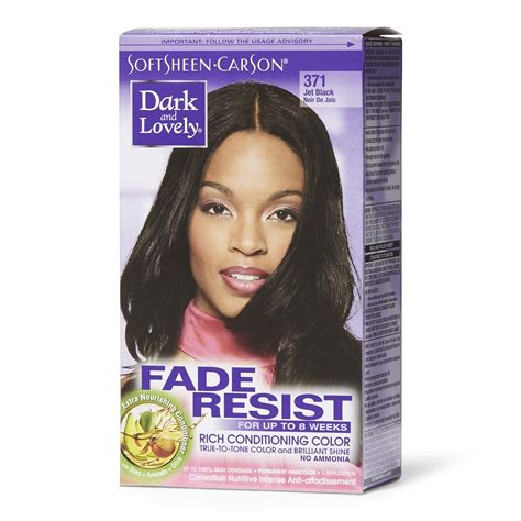 Jet Black Hair Dye