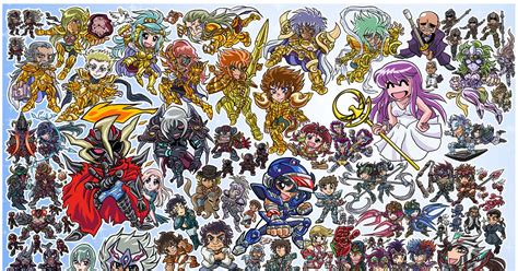 聖闘士星矢Ω 聖闘士星矢Ωオールキャラ（名簿つき） ぜろぜくしむのマンガ Pixiv