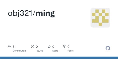 GitHub Obj321 Ming