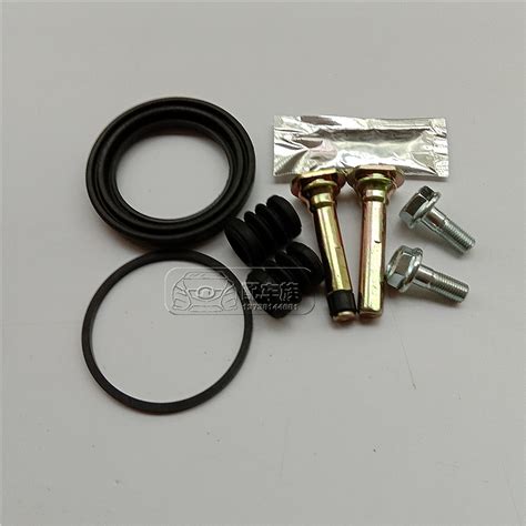 适用奇瑞e5前后刹车分泵导销修理包卡钳螺丝活动销防尘套胶套虎窝淘