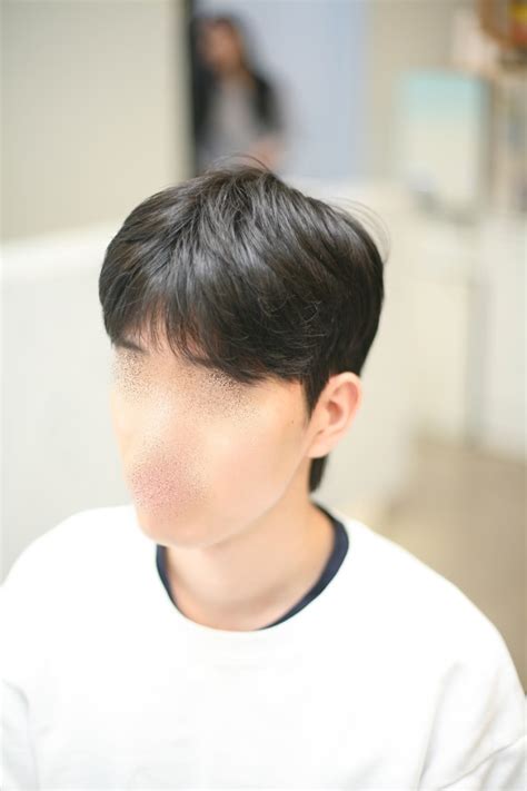 남자 울프컷 펌 앞머리 시스루뱅 뒷머리 기르기 네이버 블로그