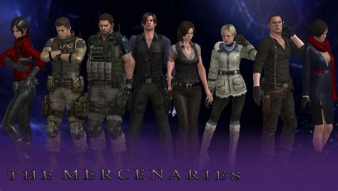 Resident Evil 6 The Mercenaries By Dancharles On Deviantart