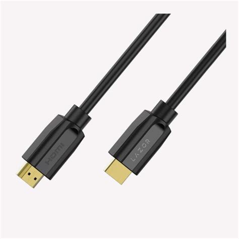 Lazor Hd02 Hdmi Cable 24k Gold Plated Connectors 4k