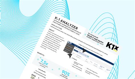 K 1 Analyzer Automated Aggregation Reporting Of Structured And