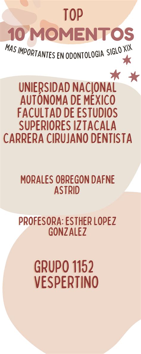 momentos más impo en la historia de la odontología UNIERSIDAD NACIONALUNIERSIDAD NACIONAL