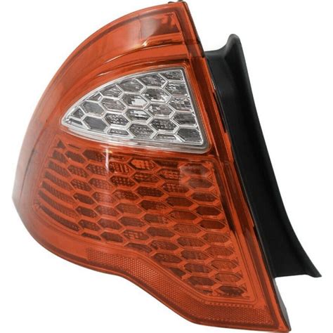 Geelife Halogen Tail Light For 2010 2012 Ford Fusion Sedan Left Clear