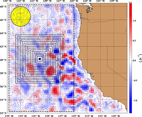 Visualization Of The Geostrophic Flow Field On The Same Day As In Fig