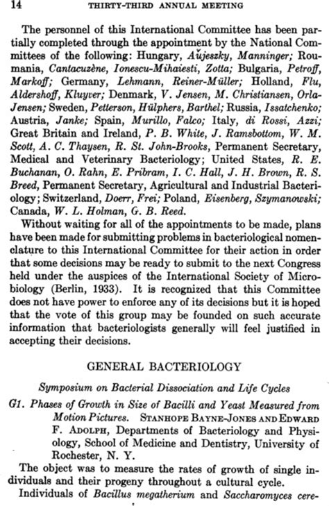 General Bacteriology Journal Of Bacteriology