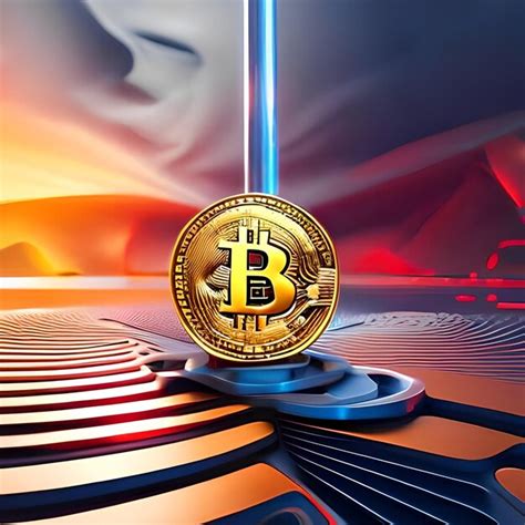 Premium Ai Image Bit Coin Logo