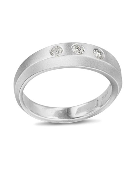 3 Diamond Platinum Ring Turgeon Raine