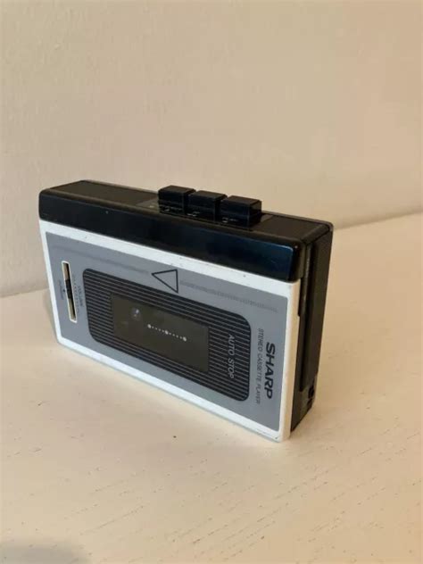 Vintage Sharp Jc 100 K7 Walkman Stereo Player Cassette Player Works £37