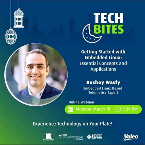 attended tech bites workshop on embedded linux ebrahim abdalla posted