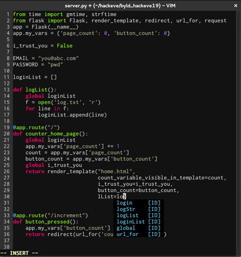 Github Radhikag Vimconf My Personal Vim Configuration