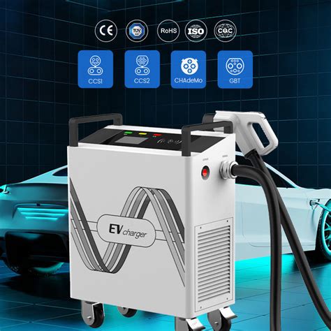 Xydf Movable 20 30 40kw DC Fast EV Charger With CE TUV CCS2 CCS1