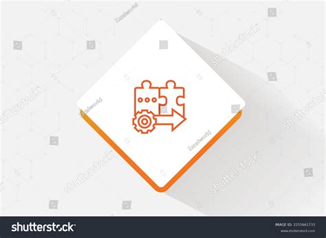 Software Development Systems Integration Icon Vector Stock Vector