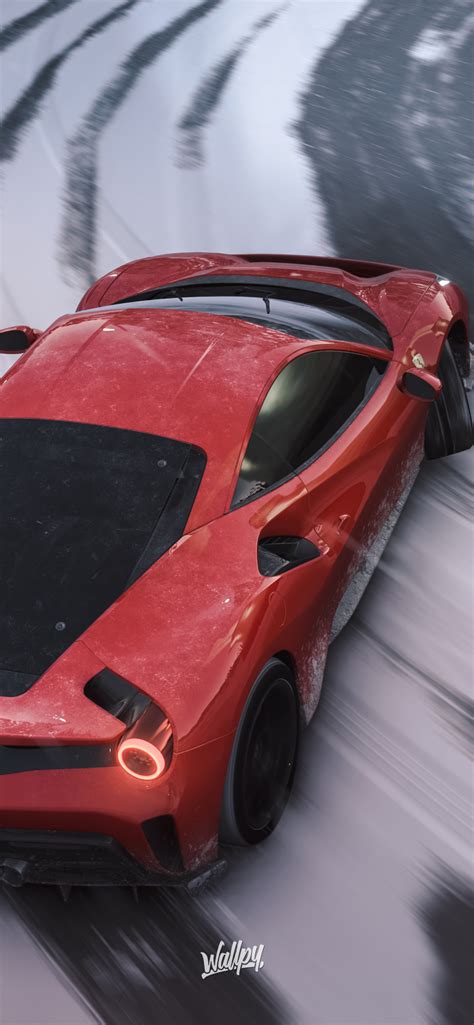 1242x2688 Forza Horizon 4 Ferrari 4k Iphone Xs Max Hd 4k Wallpapers