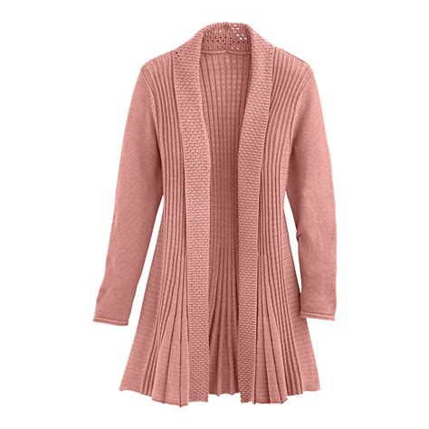 Cardigans For Women Long Sleeve Swingy Soft Knit Cardigan Sweater W