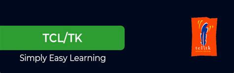 Tcl Tk Tutorial