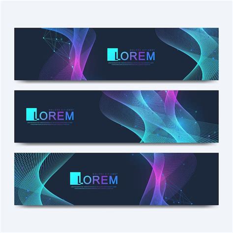 Premium Vector Modern Abstract Banner Design
