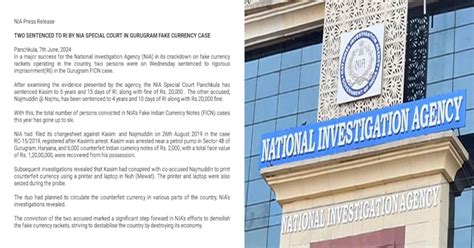 Fake Currency Case Kasim And Najmuddin Sentenced To Rigorous