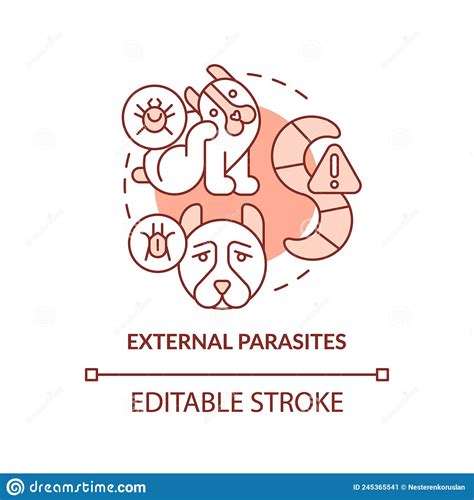 Tapeworms Isolated Cartoon Vector Illustration 271471357