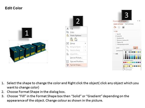 0914 Editable Rack Of Servers In A Cluster For Data Warehousing In A