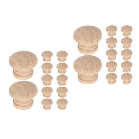 Mlins Pcs Wooden Dresser Knobs Unique Cabinet Knobs For Drawer Handles