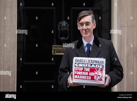 London Uk 8th February 2018 Jacob Rees Mogg Conservative Mp For