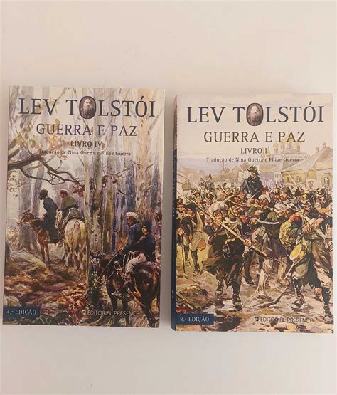 Lev Tolstói Guerra E Paz Livro Vol 1 Santo António Dos Cavaleiros E
