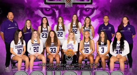Roster Spanish Springs Cougars Sparks Nv Girls Varsity Basketball