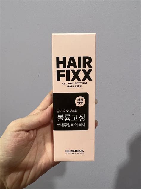 So Natural Setting Hair Fixx On Carousell