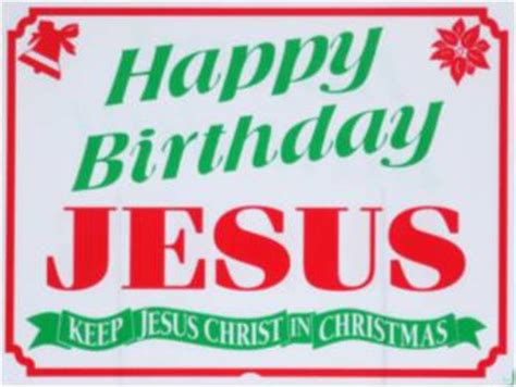 Happy Birthday Jesus Clipart