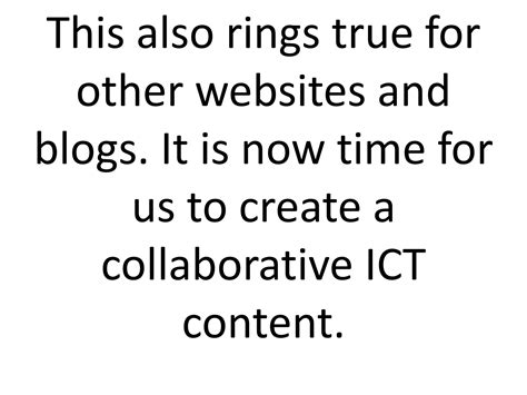 Collaborative Ict Development Empowerment Technologies Pptx