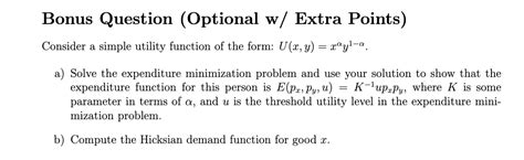 Solved Bonus Question Optional W ﻿extra Pointsconsider A