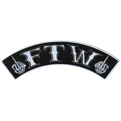 Patch Ftw Top Rocker 12 Hot Leathers