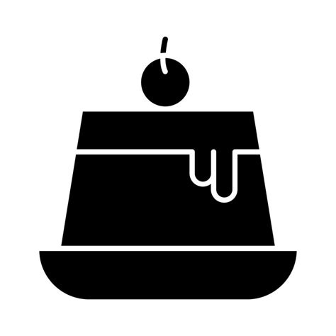 Pudding Vector Icon 21693471 Vector Art At Vecteezy